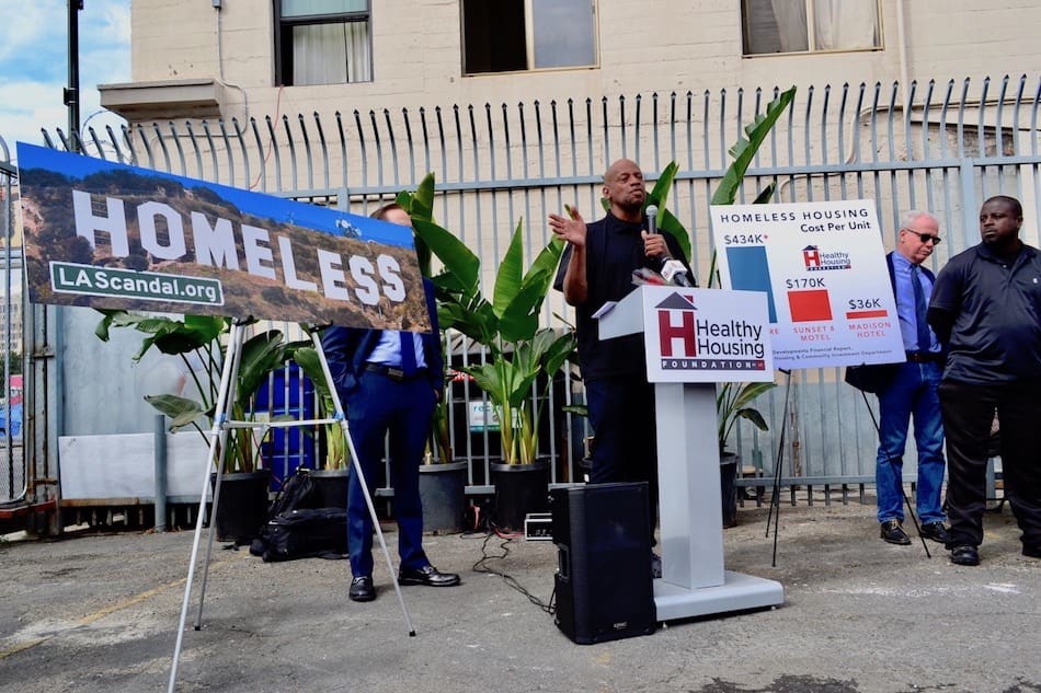 AIDS Healthcare Foundation Offers Homeless Housing in Downtown L.A.