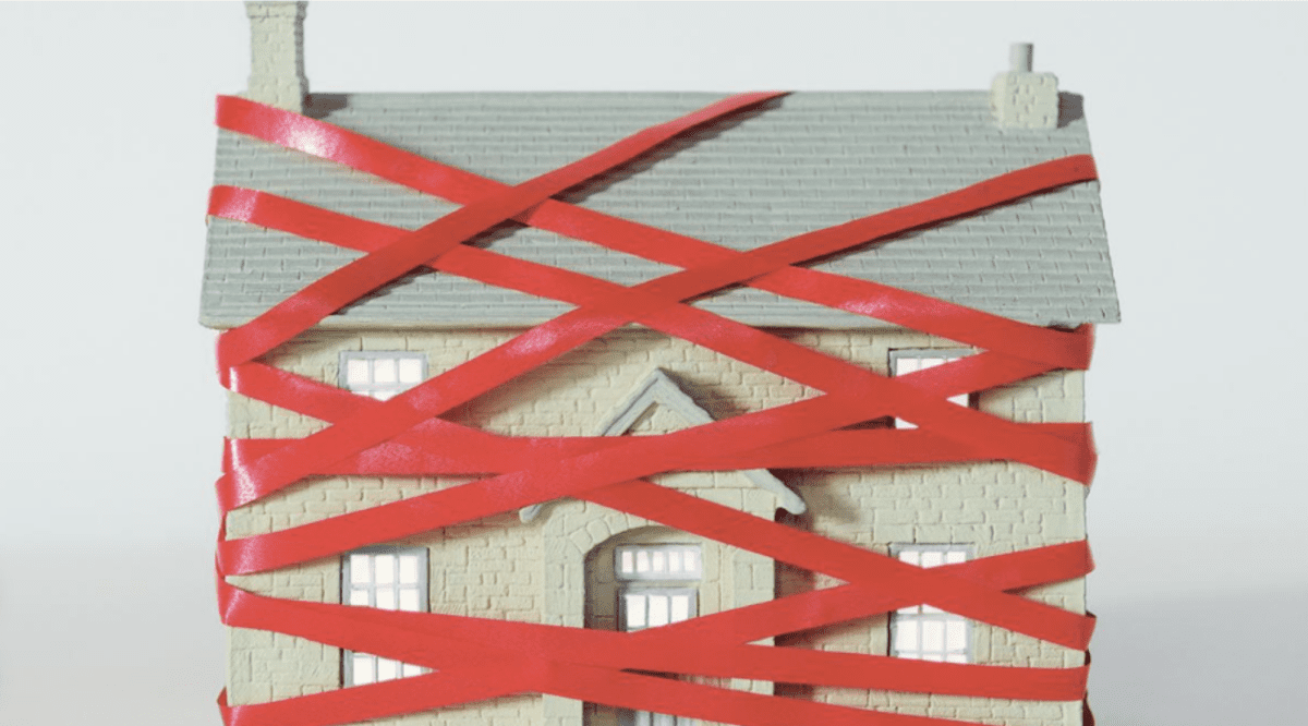 'Stop the Red Tape' Protest: Housing Is A Human Right to Wrap LA City ...